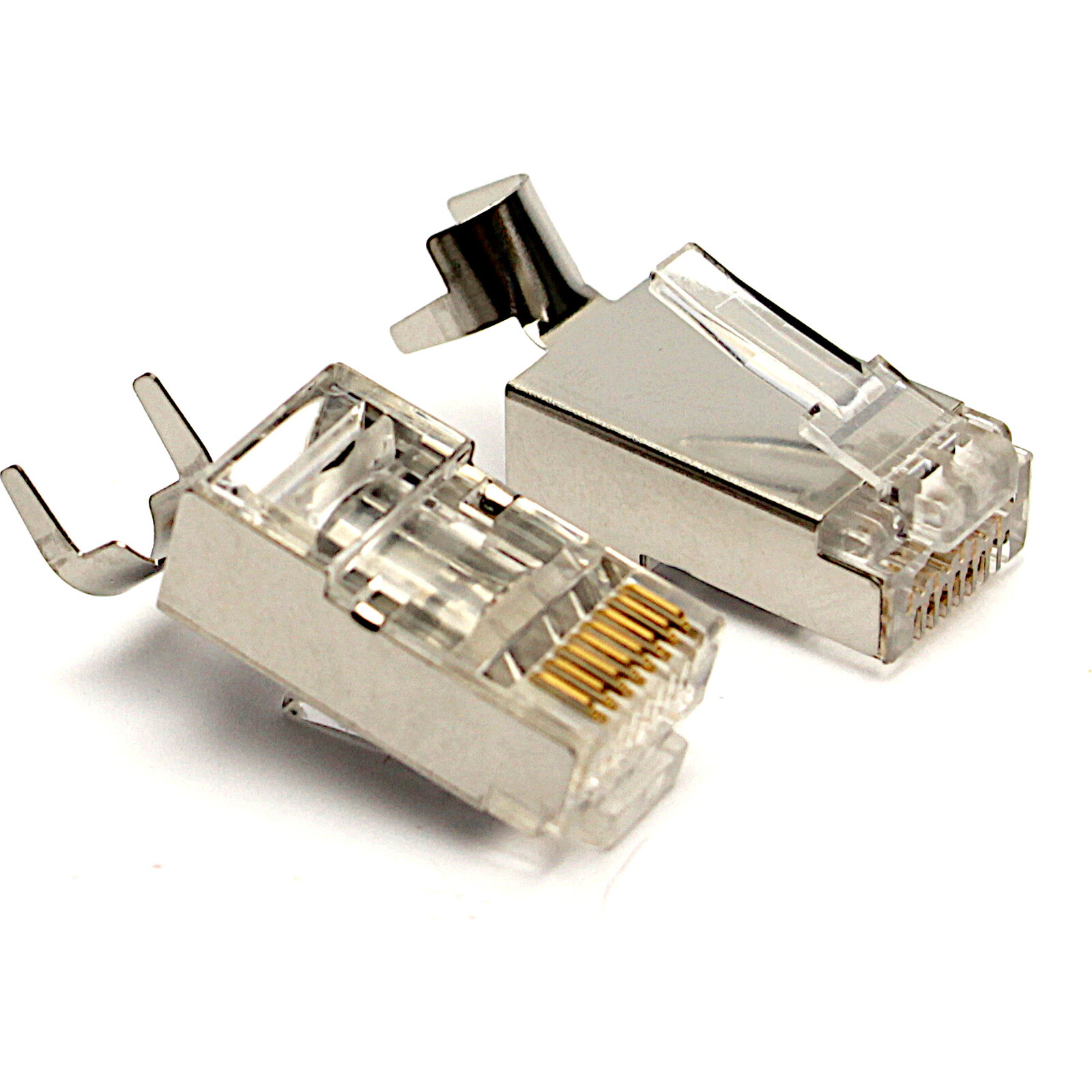 100-122-100 - Excel Cat6A STP Fast Crimp Termination Plug and boots ...