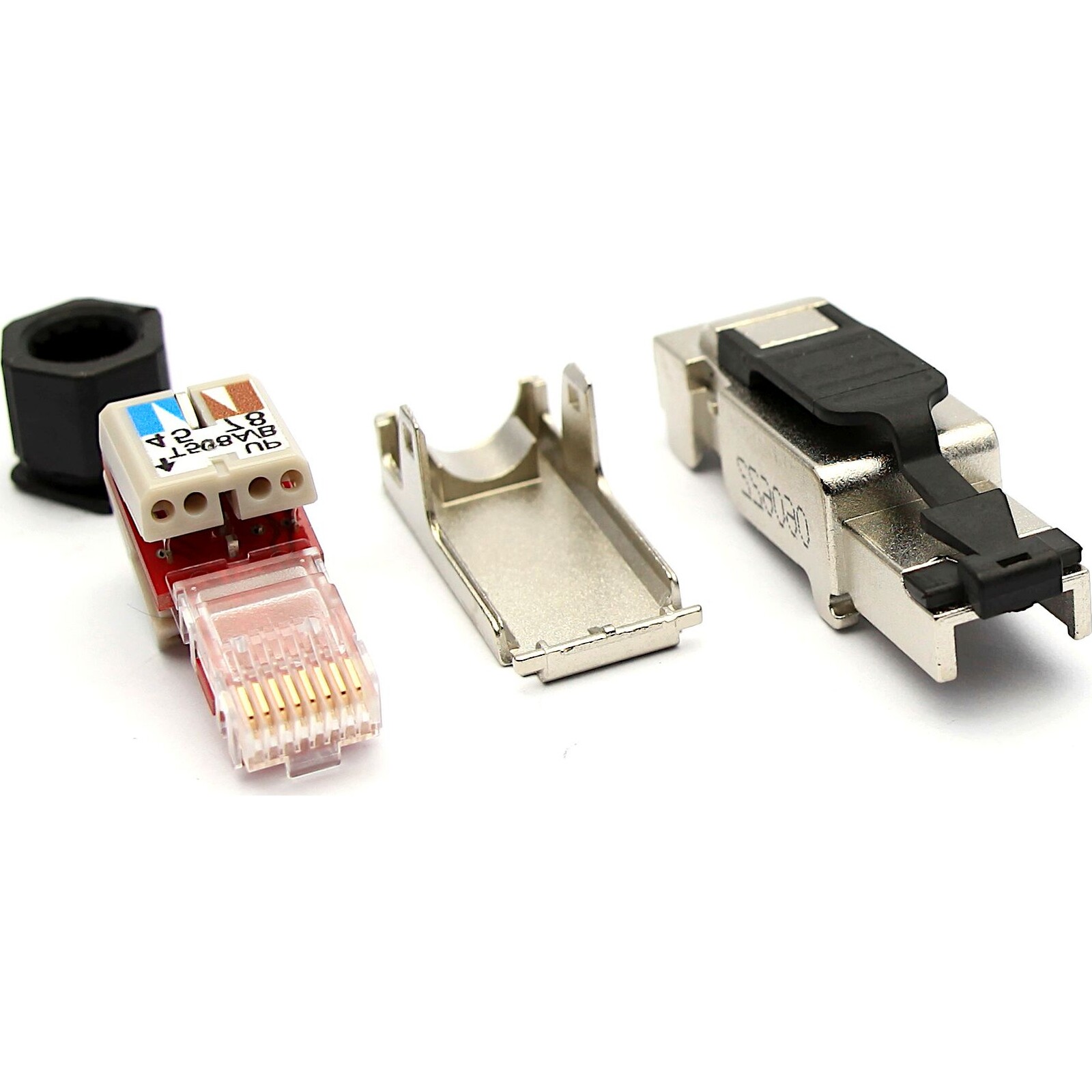 100-140-06 - Excel Cat6A (FTP) Field Termination RJ45 Plug (6-Pack)