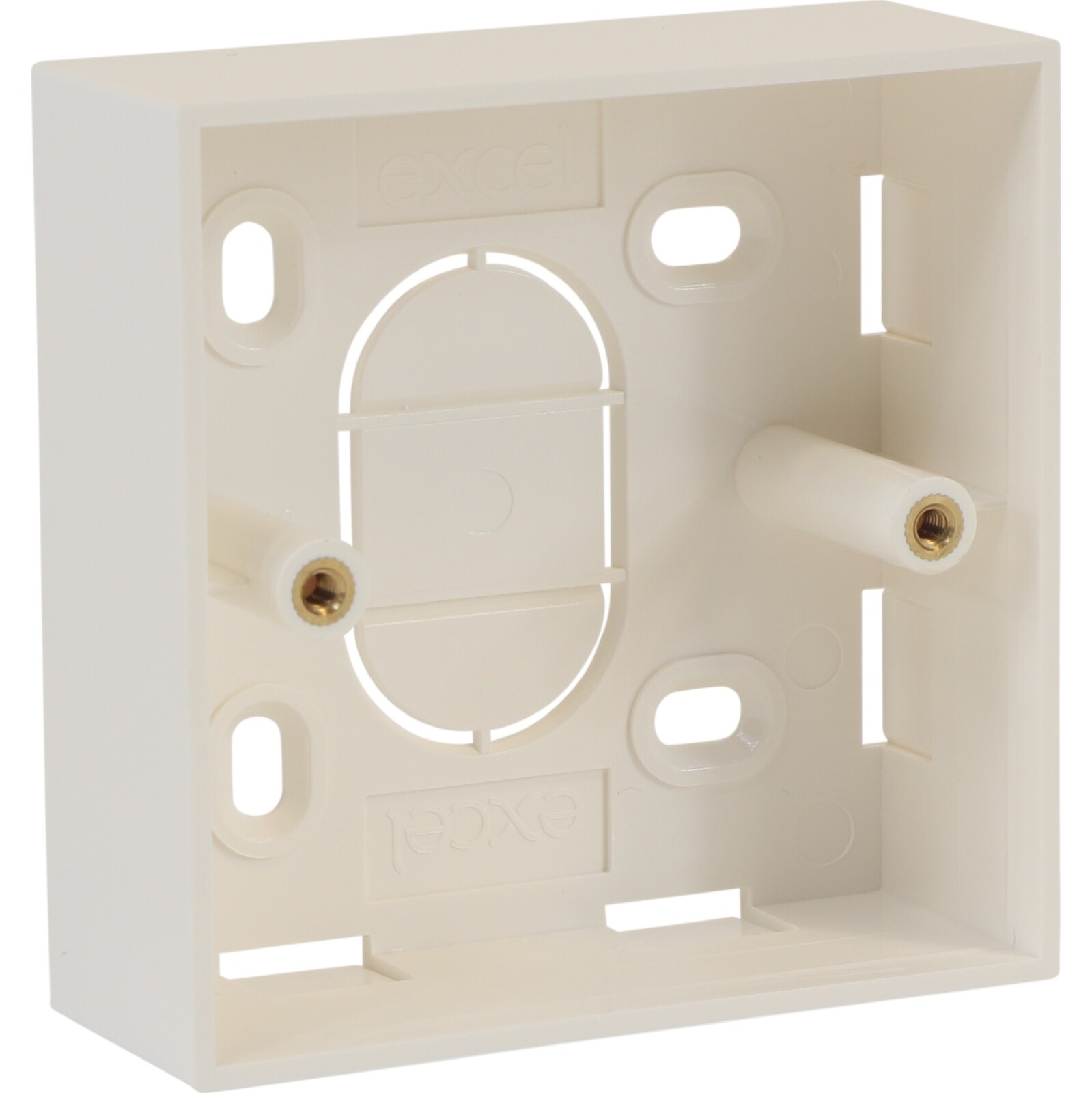 100-614 - Excel Single Gang 32mm Back Box