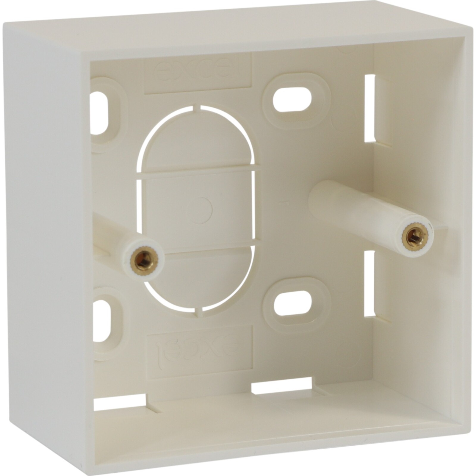 100-618 - Excel Single Gang 47mm Back Box