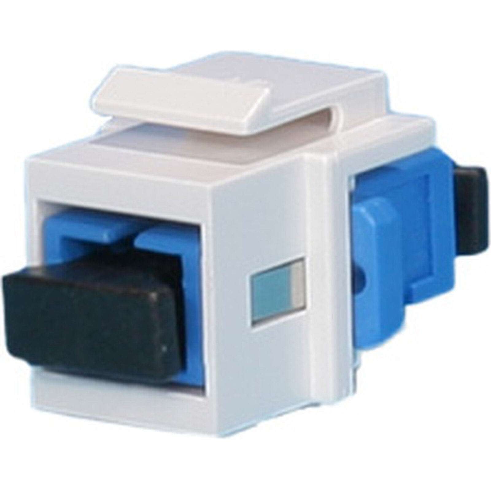 100-711 - Excel Keystone to Fibre Adaptor White