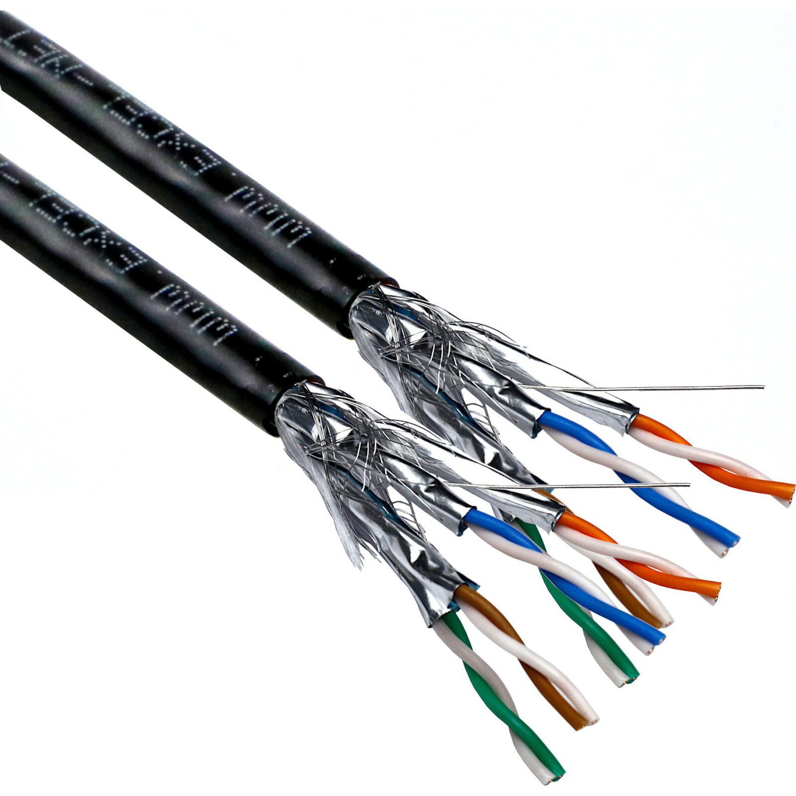 190-915-BK - Excel Dual Cat6A Cable S/FTP LSOH CPR Euroclass B2ca 500 m ...