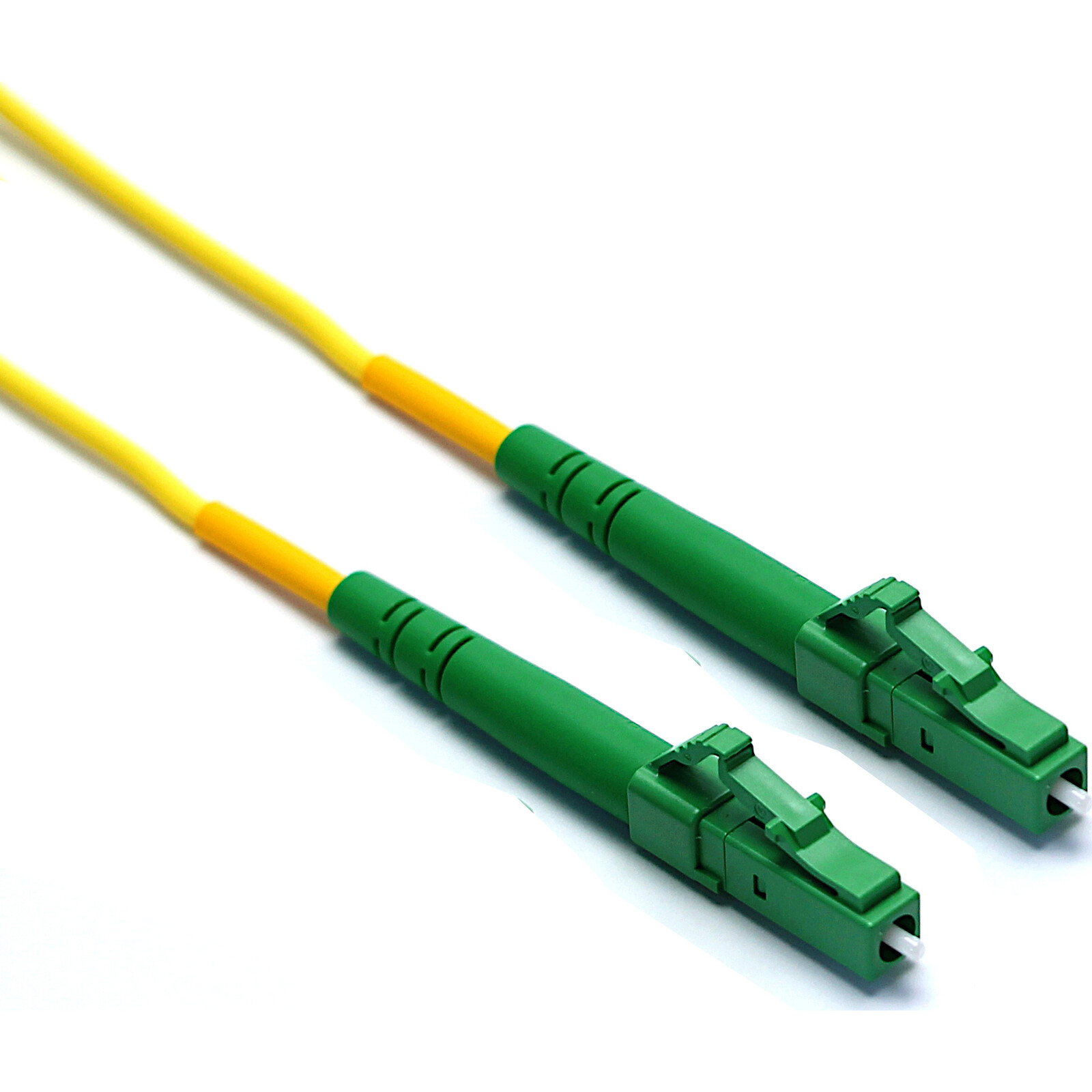 202-301 - Excel Enbeam OS2 Fibre Optic Patch Lead 2 mm LC/APC-LC/APC SM ...