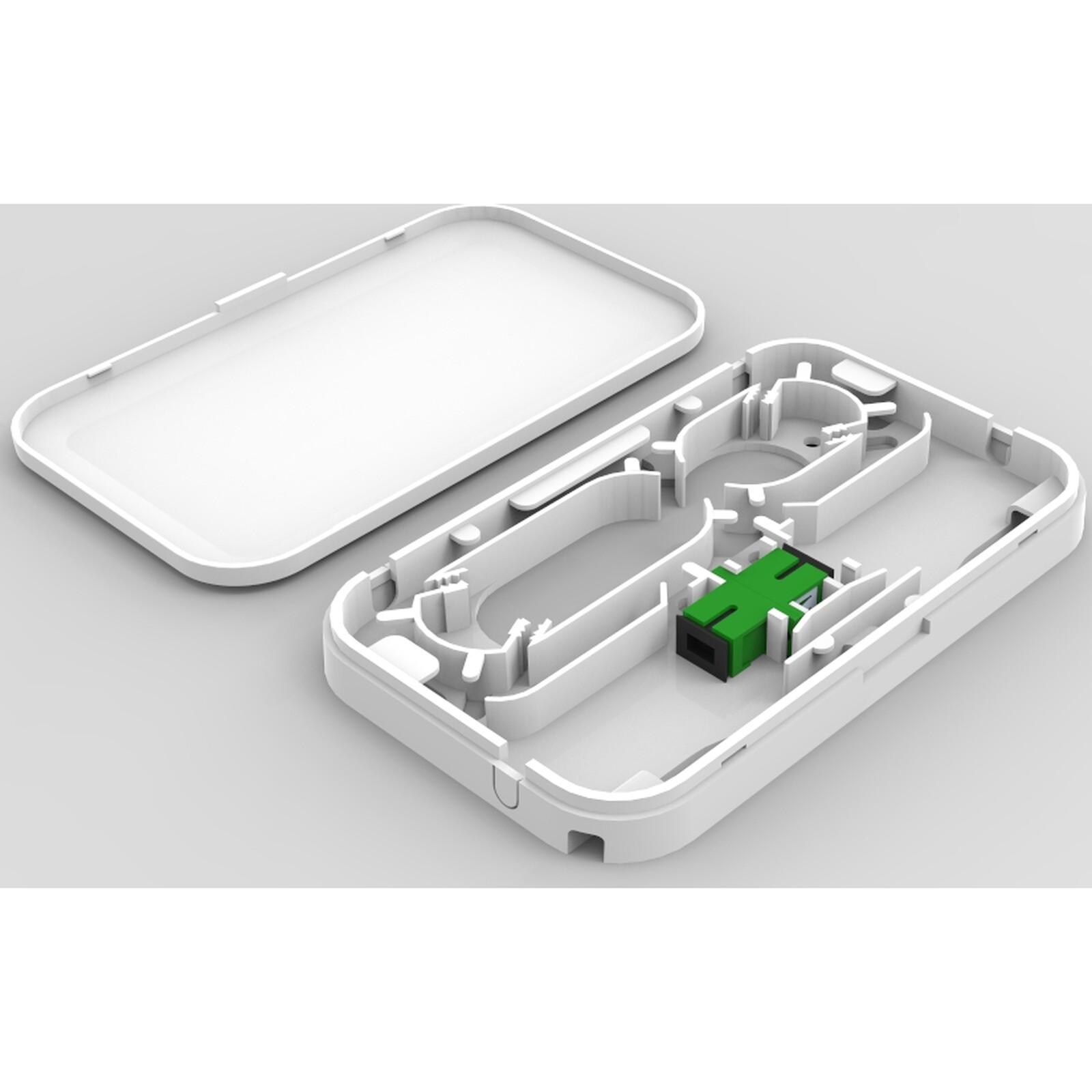 207-201 - Excel Encasa Internal Point of Entry Box Loaded 1x SC/APC SX ...