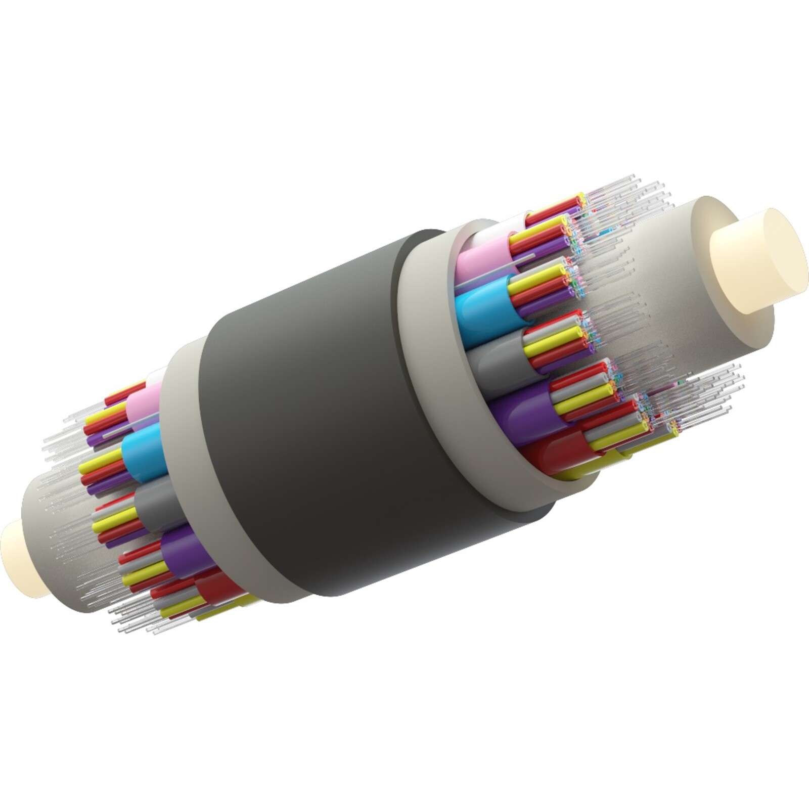 332-144 - Excel Enbeam OS2 G.657.A1 Fibre Cable Multi Loose Tube 144 ...