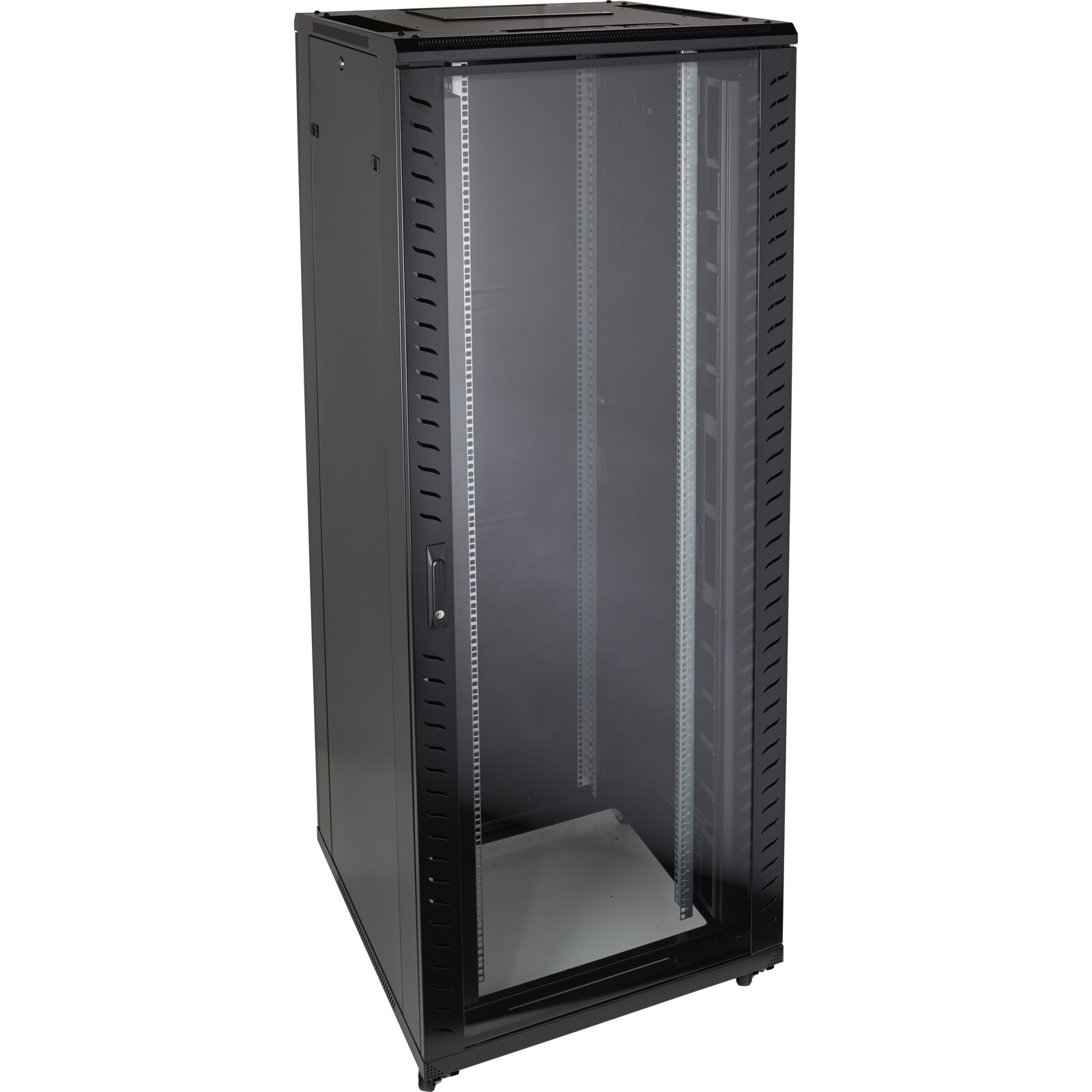 542-1568-GSBN-BK - Environ CR600 15U Rack 600x800 mm Glass (F) Steel (R ...