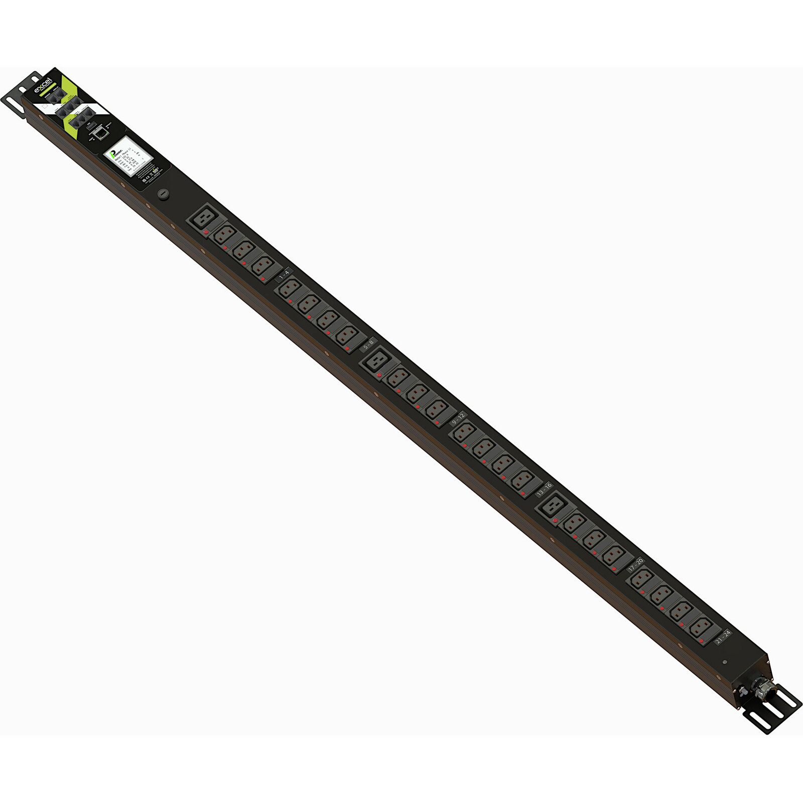 555-3V-COM32-INT1-21C13-3C19-3B - Excel 3P Vertical Int PDU (INT1) 21x ...