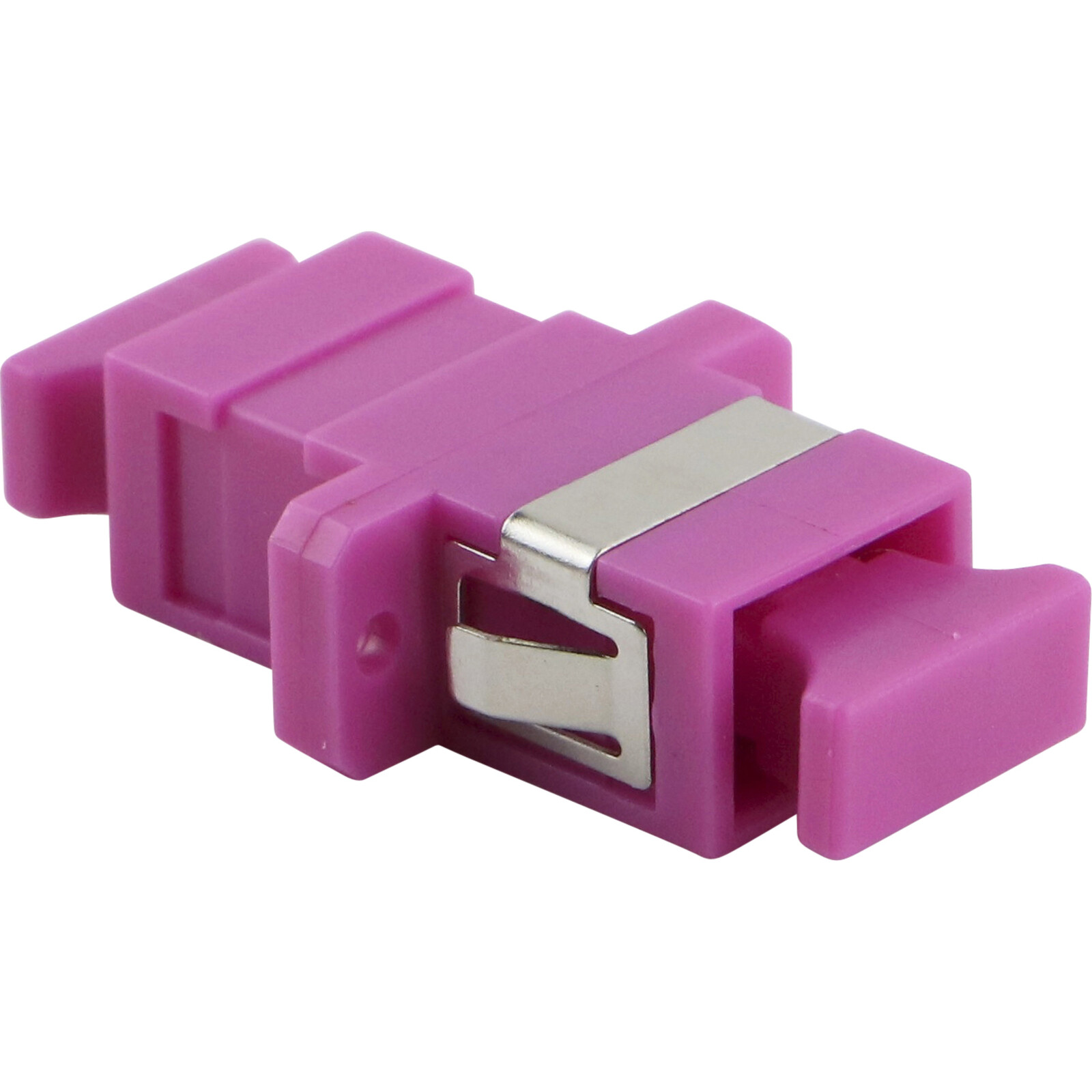 201-130-06 - Excel Enbeam SC Simplex OM4 Multimode Adaptor Violet (6-Pack)