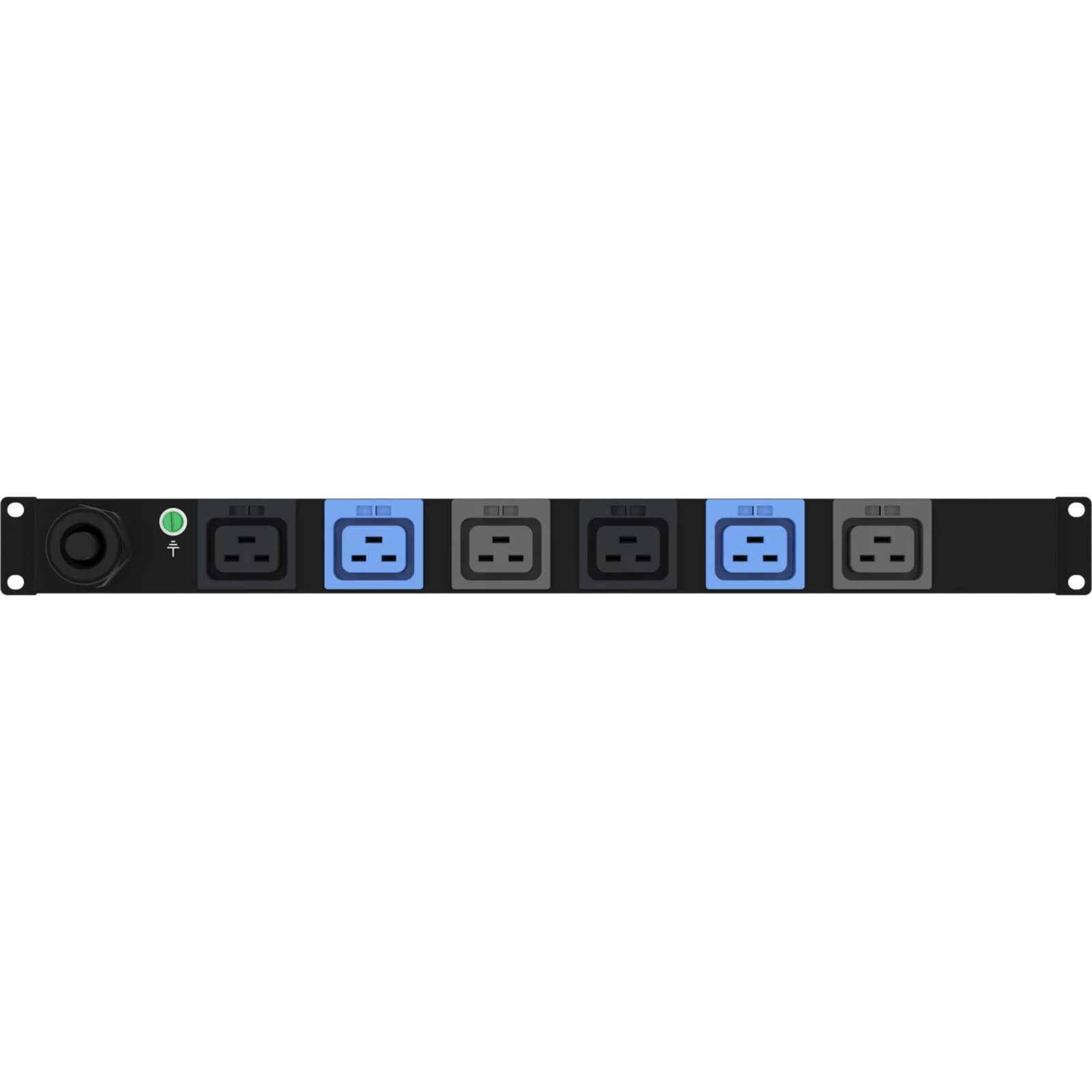 EB0401 - Enlogic 6 Way Basic PDU 6x C19 400V 16A 3PH