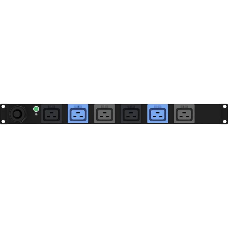 EB0401 - Enlogic 6 Way Basic PDU 6x C19 400V 16A 3PH
