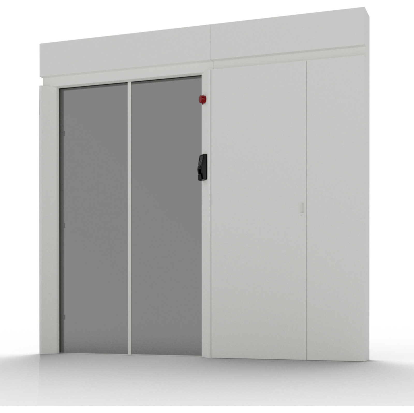 573-5210-12SRH-STD-WH - Elevate Aisle Containment Automatic (Single Row ...