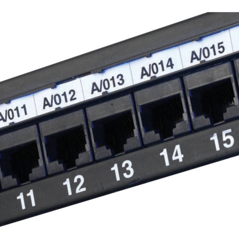 Patch Panel Label Template Excel Excel Cat5e 48 Port Unscreened Patch