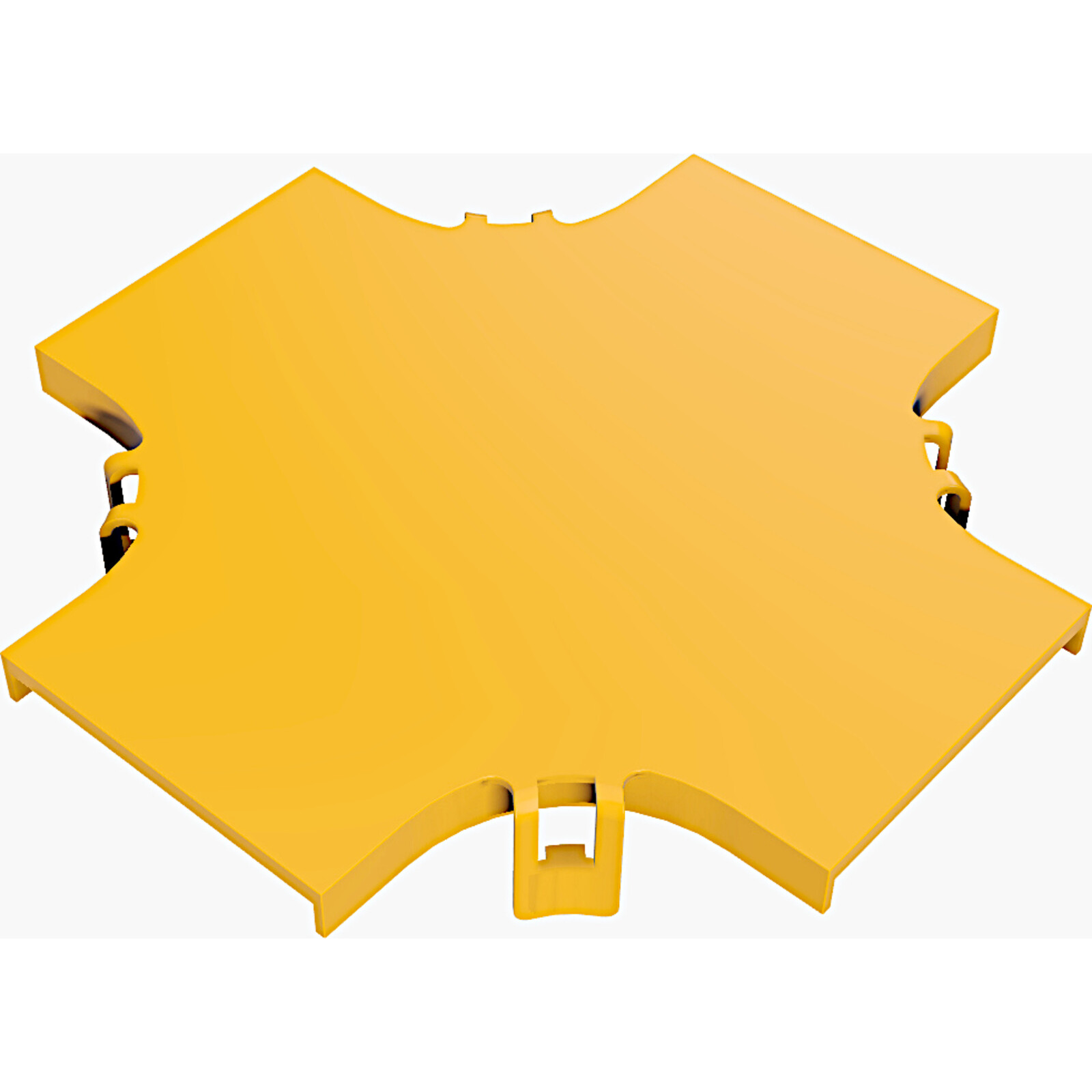 460-100-CRS-CVR - Elevate Fibre Duct 100 mm Horizontal Cross Cover LS0H