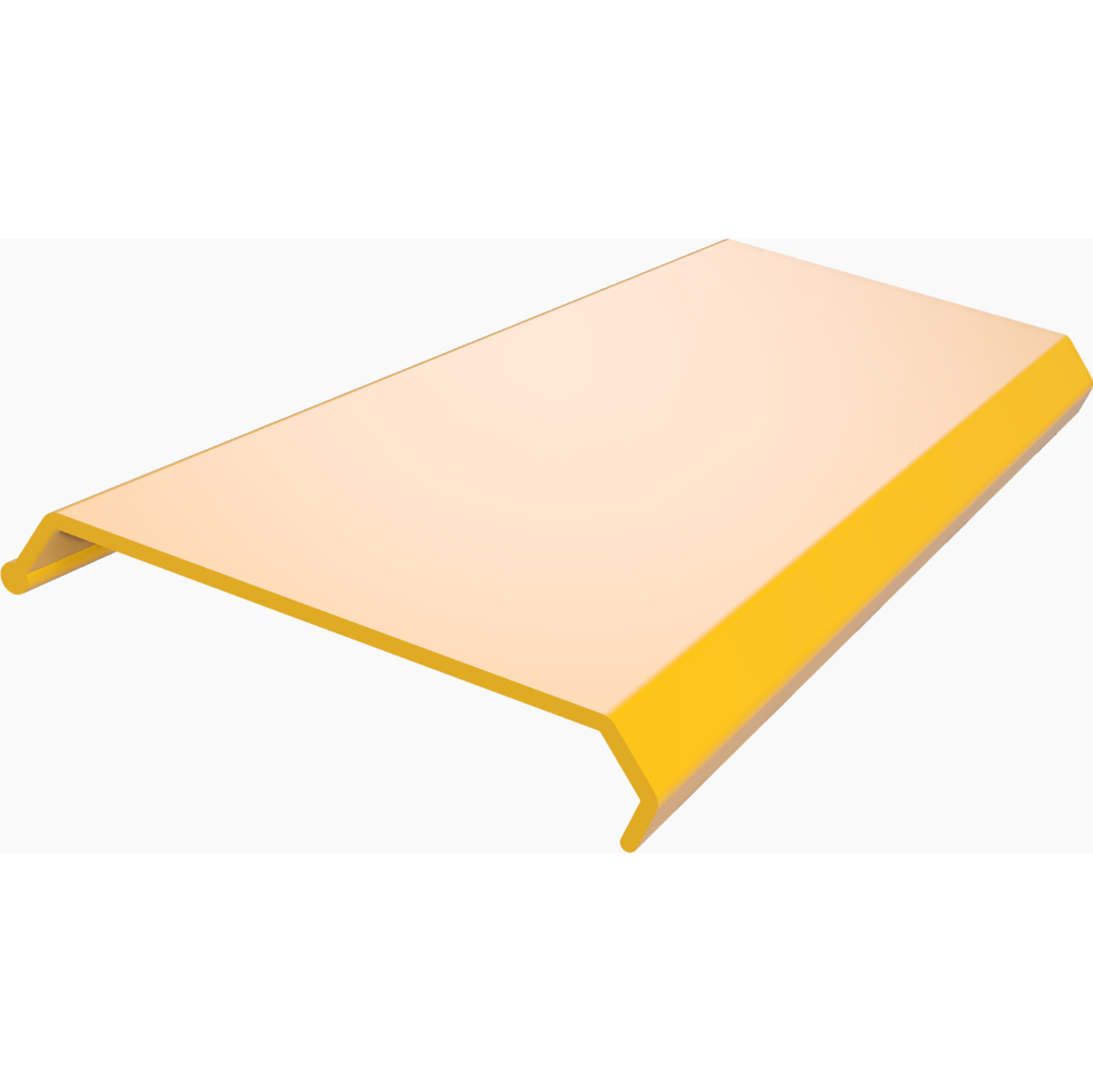 460-100-CVR - Elevate Fibre Duct Cover 100 mm Straight Length LSOH 2 m