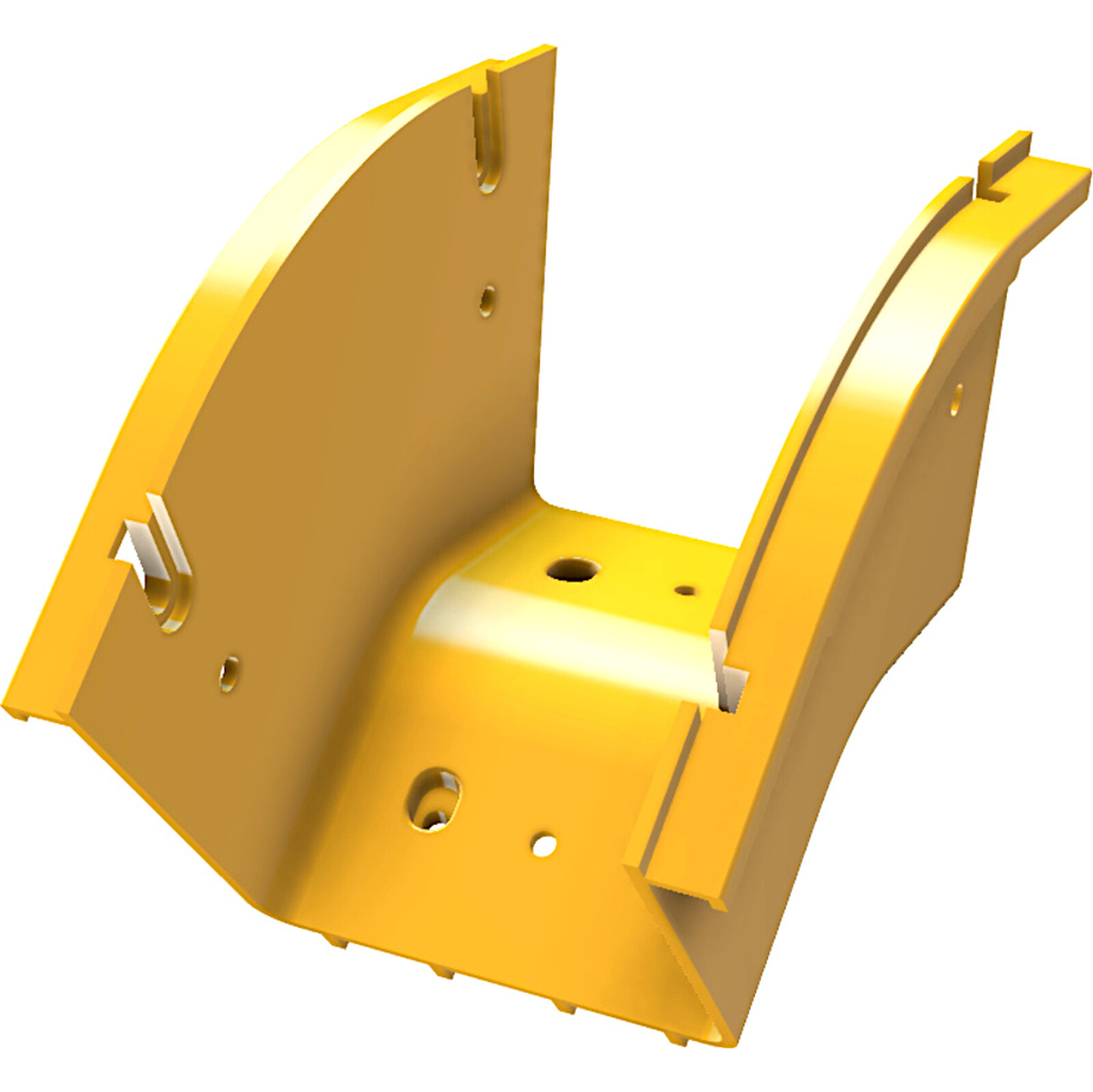 460-100-ERS45 - Elevate Fibre Duct 100 mm External Riser 45° LS0H