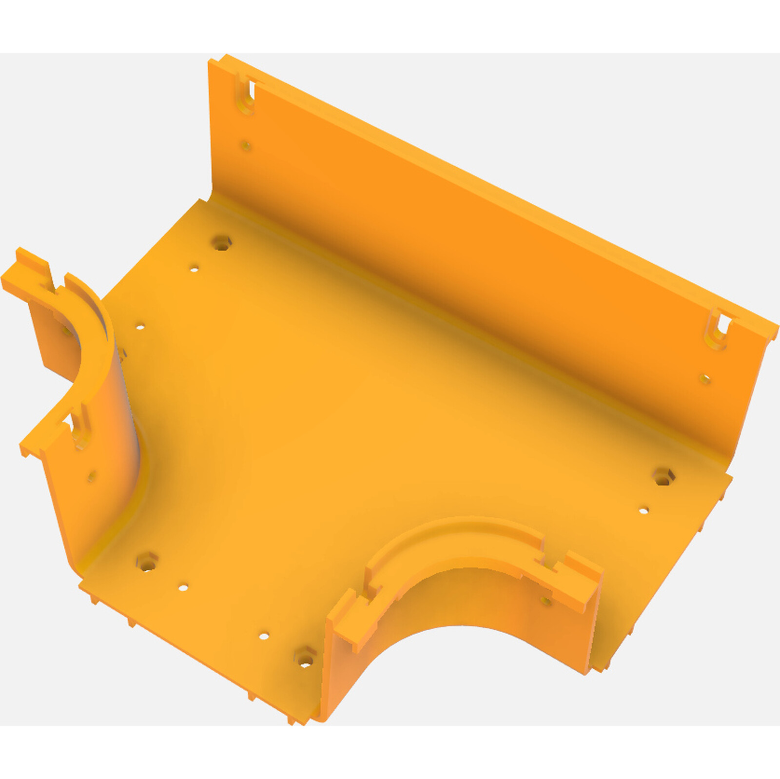 460-150-TEE - Elevate Fibre Duct 150 mm Horizontal TEE LS0H