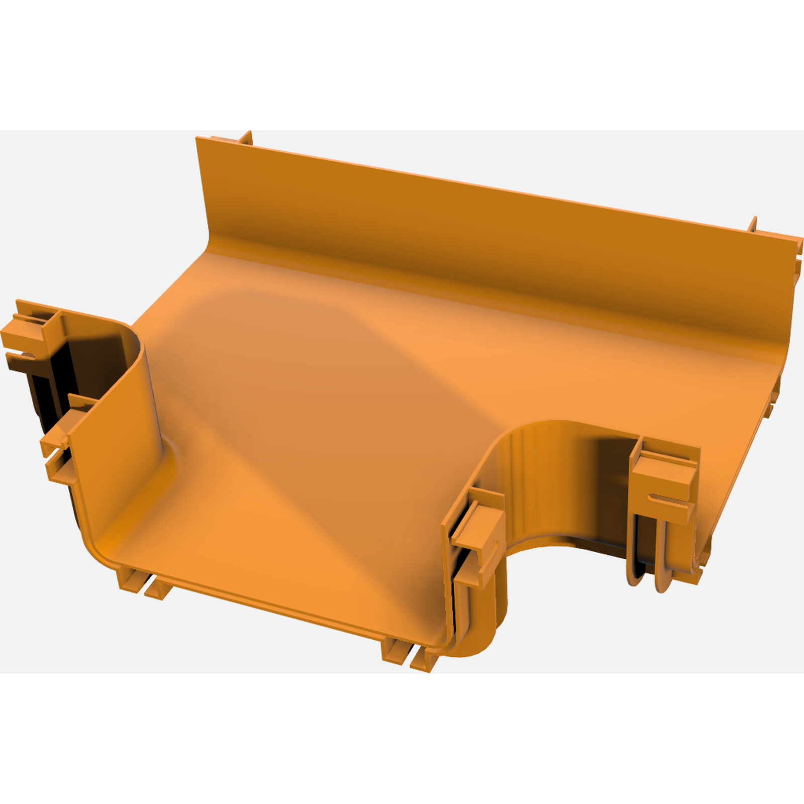 460-240-TEE - Elevate Fibre Duct 240 mm Horizontal TEE LS0H